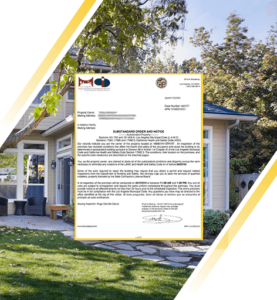 Notice Of Code Violation | CCS Inc. Construction Consulting Services