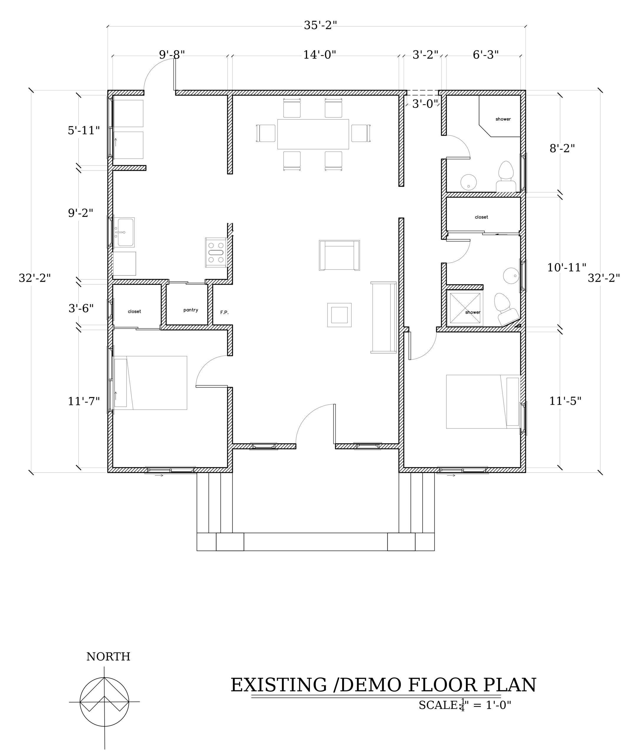 Mountain1 ADU Floor Plans | CCS Inc. Construction Consulting Services